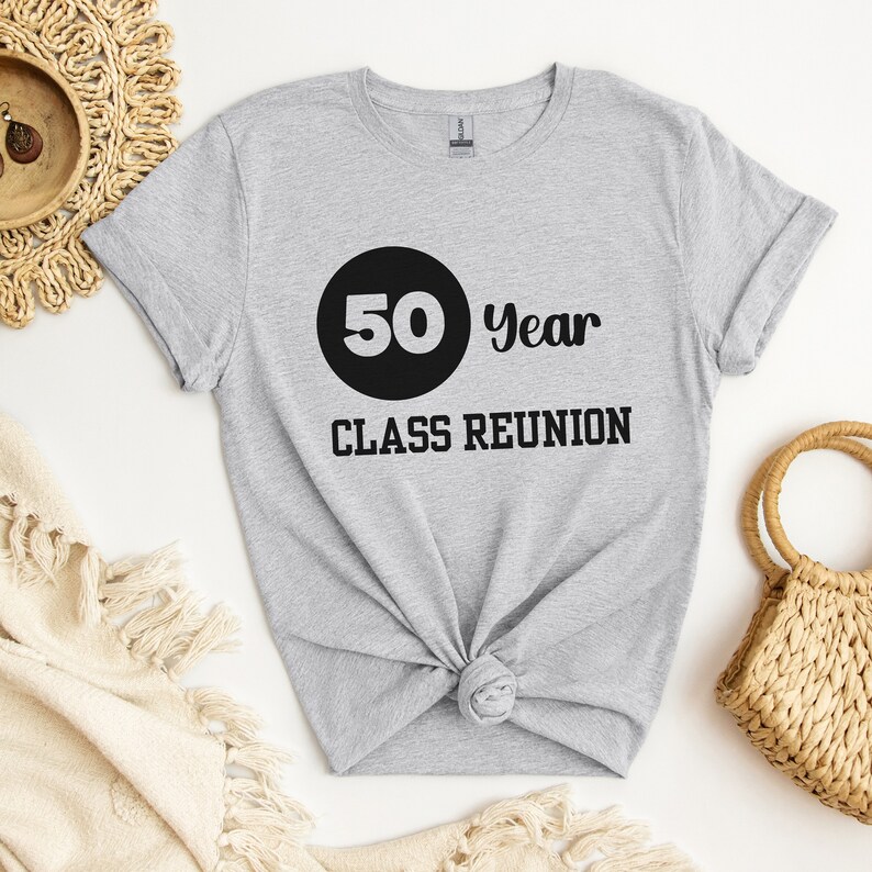 50th Class Reunion Group Shirts Gift for 50th Class Reunion Favors for ...
