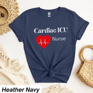 Cardiac ICU Nurse Shirt Gift CVICU Nurse Gift Tshirt Gift for Heart ...