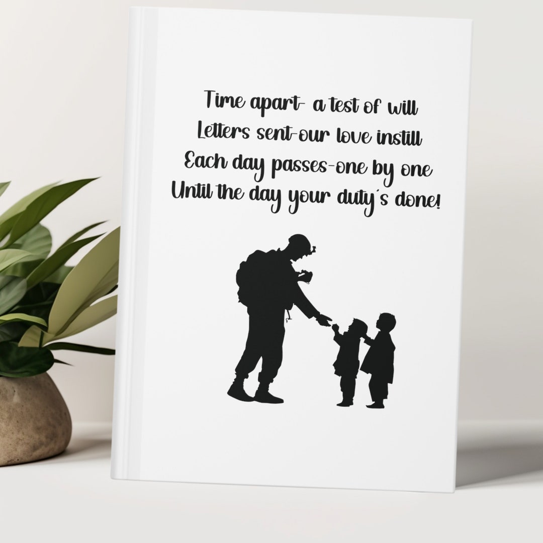 Deployment Gifts for Him From Kids Thoughtful Journal Deployment Gifts ...