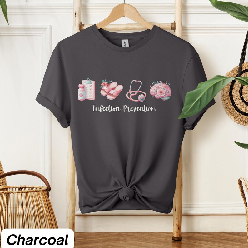 Infection Prevention Nurse Pink Shirt Gift for Infection Control ...