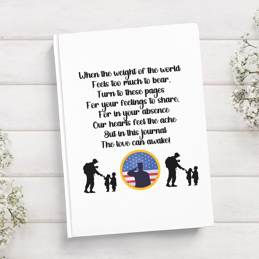 Deployment Survival Gifts for Him From Kids Thoughtful Journal ...