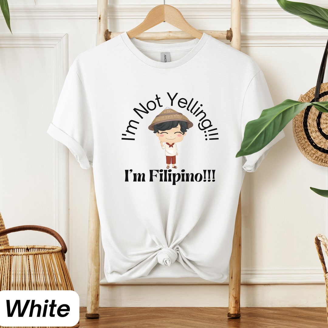 Funny Filipino T Shirt Gift Yellow Filipino Heritage Symbol Gift Shirt ...