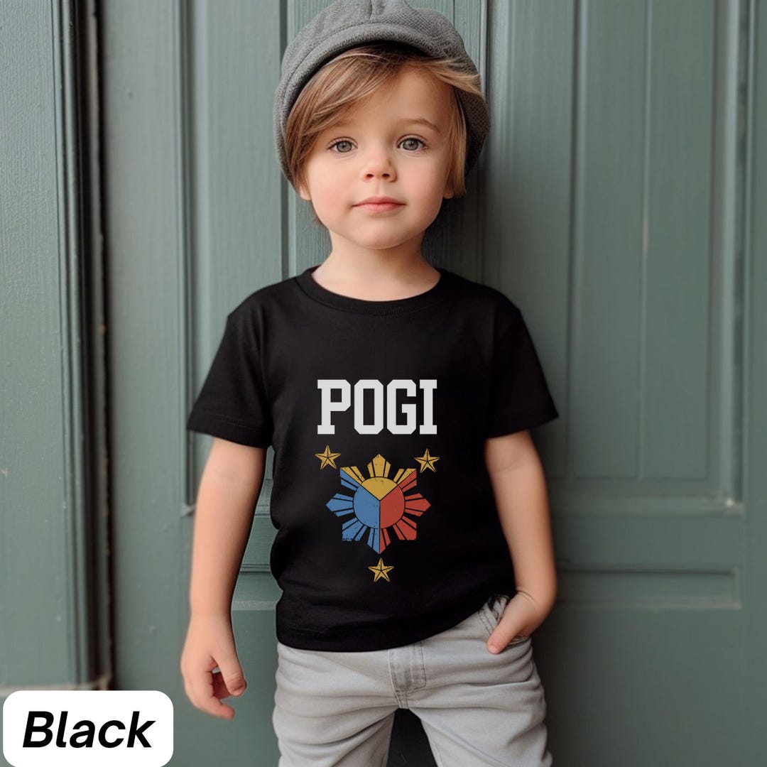 Filipino Toddler Pogi Shirt Pregnancy Announcement Gift Promoted to Big ...