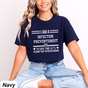 Infection Preventionist Nurse Shirt Gift for Infection Control RN Team ...