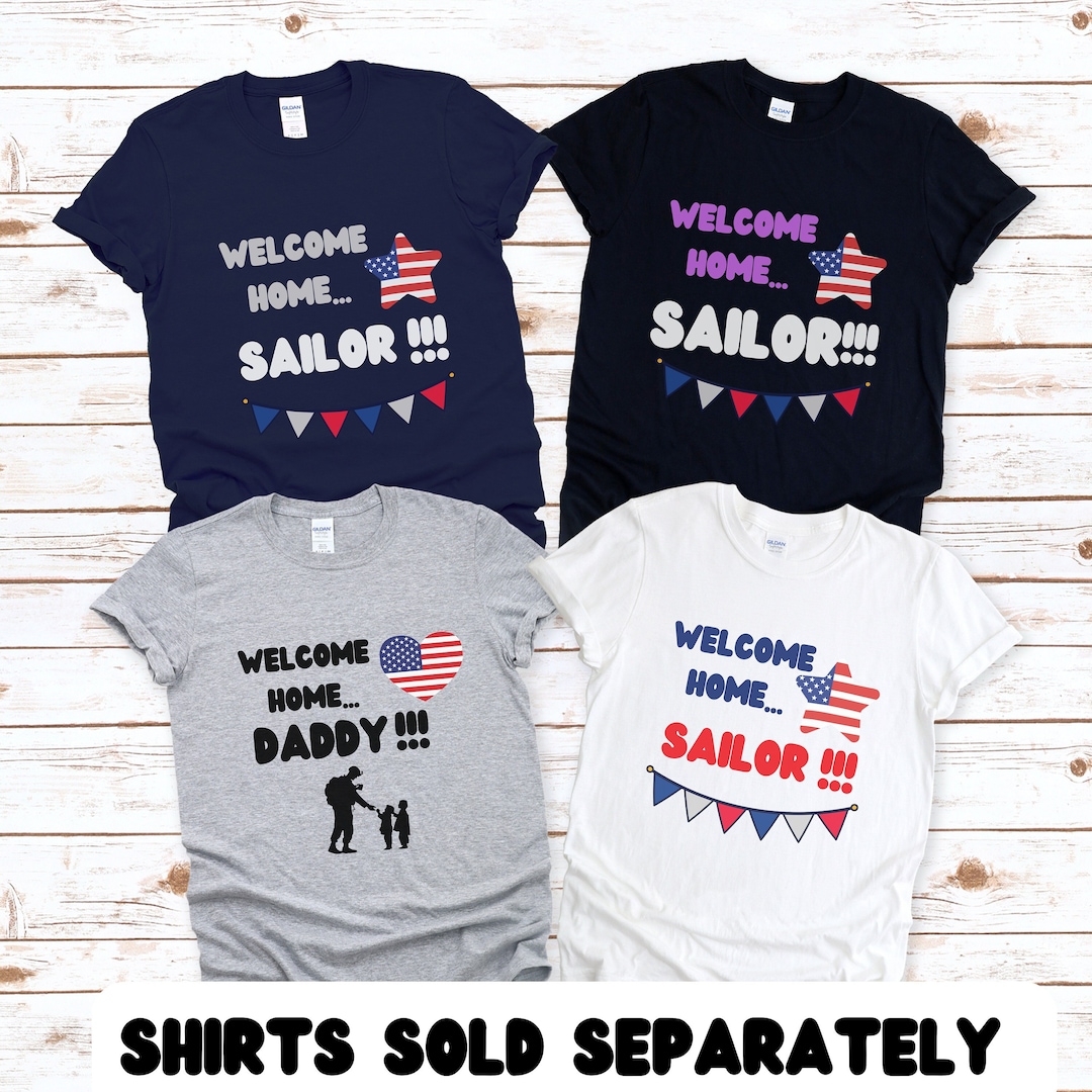 Deployment Homecoming Shirt Gift for Navy Sailor Deployment Homecoming ...