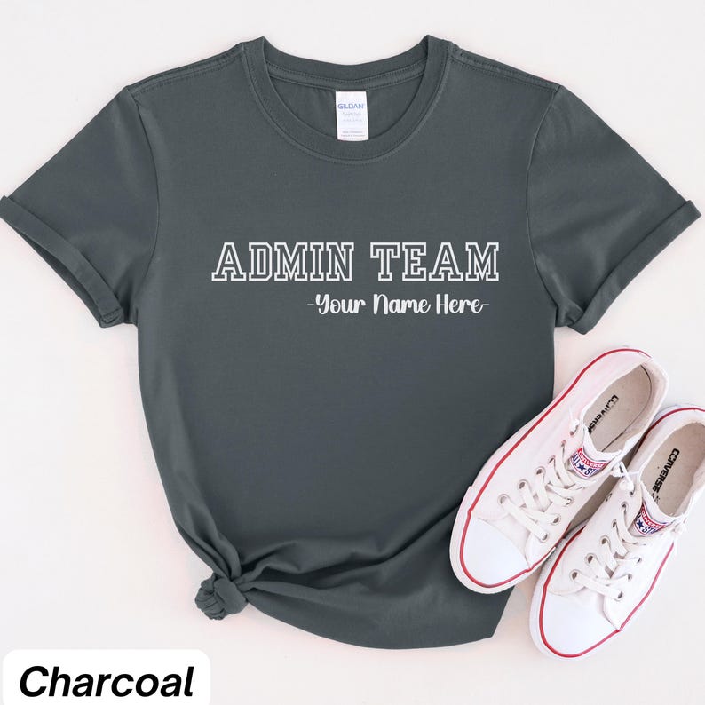 Admin Team Shirt Gift for Office Admin Employee Tshirt Bulk Corporate ...