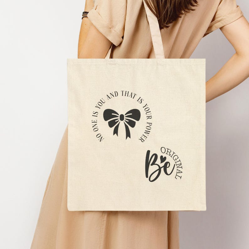 Inspirational Tote Bag Women Empowerment Quote Canvas Tote Bag Gift ...