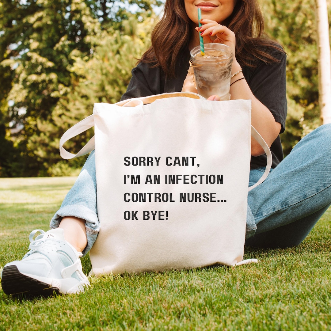 Infection Control Nurse Tote Bag Funny Gift Future Infection ...