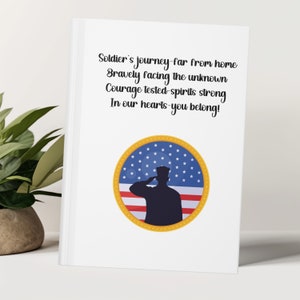 Deployment Gifts for Him Sentimental Journal Deployment Gifts for ...