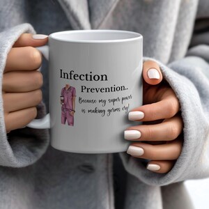 Infection Preventionist Nurse Gift Coffee Mug Personalized Nurse Gifts ...