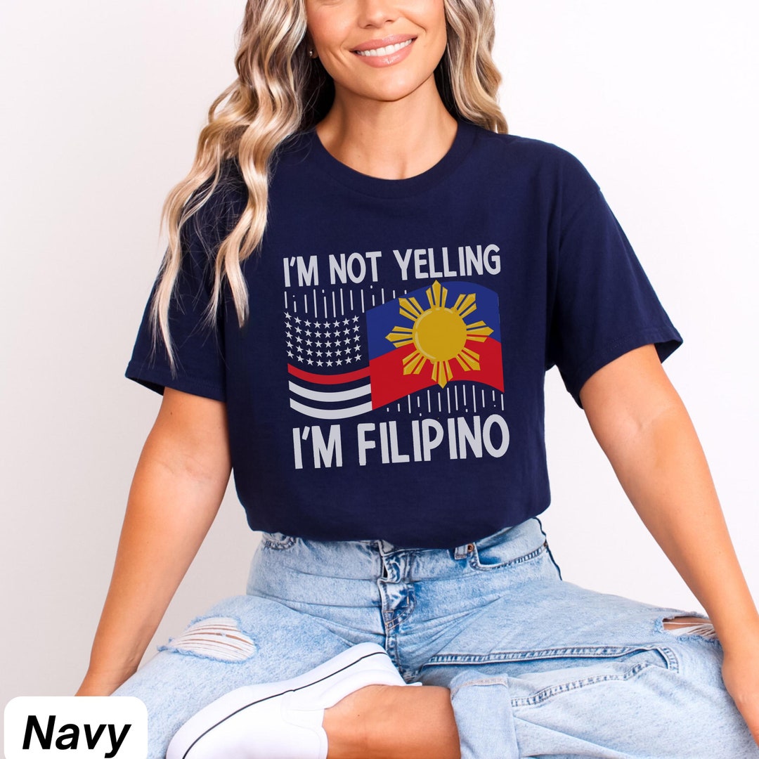 Filipino Shirt Unisex Funny Philippine Heritage T-shirt Gift Filipina ...