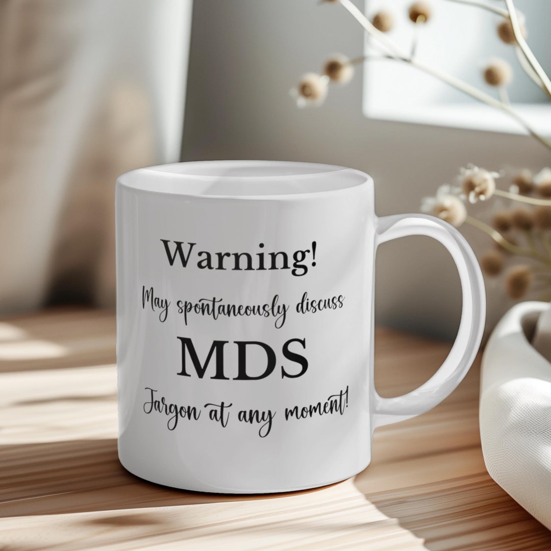 MDS Nurse Personalized Coffee Mug Funny Gift for Mds Registered Nurse ...