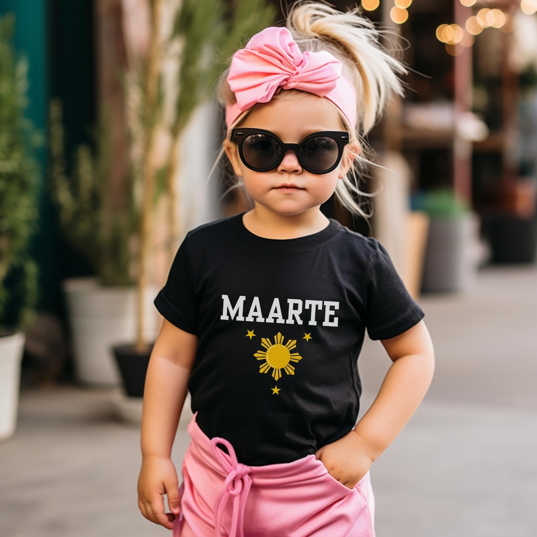 Filipino Toddler Maarte Shirt Birthday Gift Philippine Kid Tagalog T ...