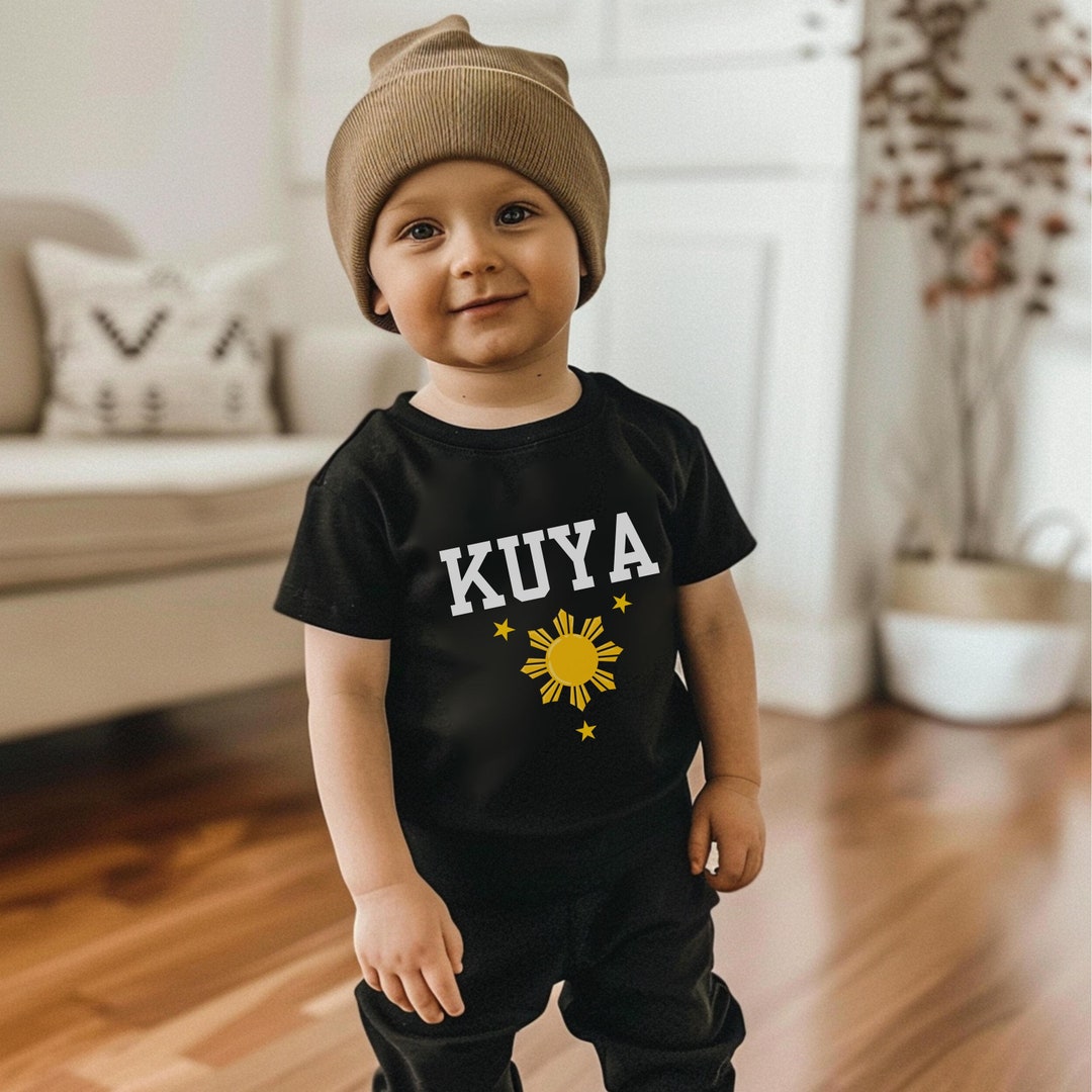 Filipino Kuya Toddler Shirt Promoted to Kuya Philippine T-shirt Gift ...