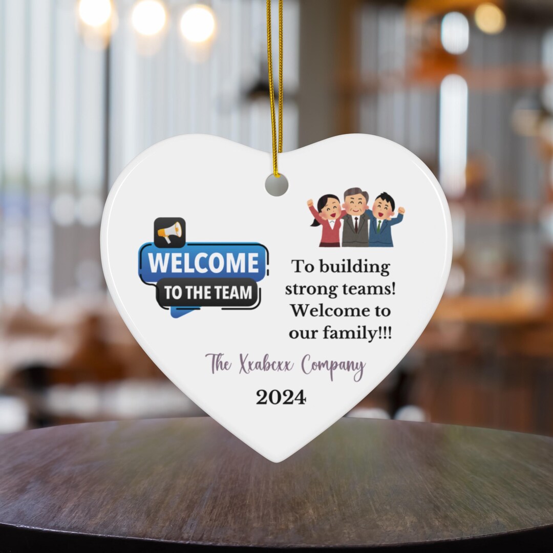 Employee Welcome Gift Bulk Corporate Gifts Personalized Ornament Thank ...