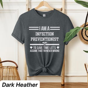 Infection Preventionist Nurse Shirt Gift for Infection Control RN Team ...