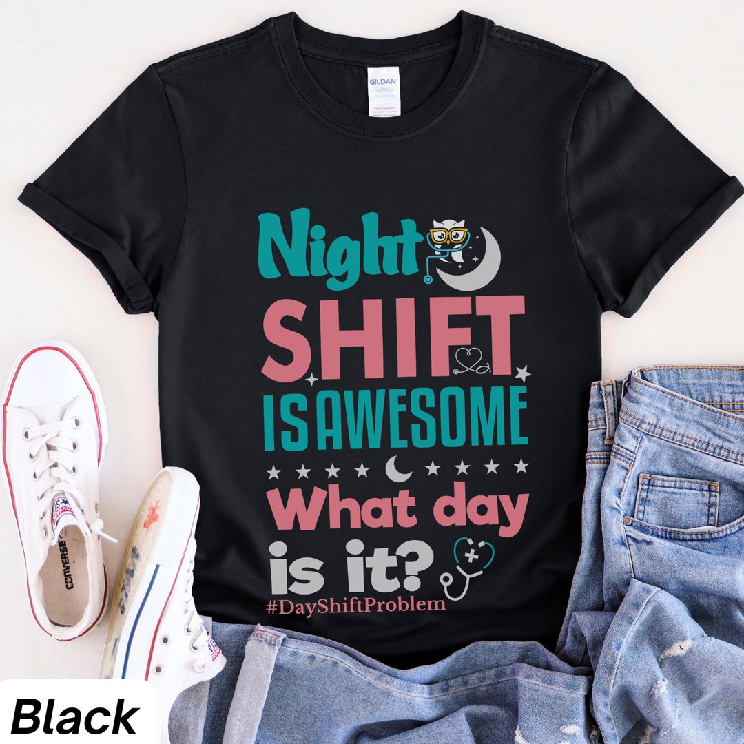 Night Shift Team Shirt New Grad RN Nursing Crew T-shirt Graveyard Squad ...