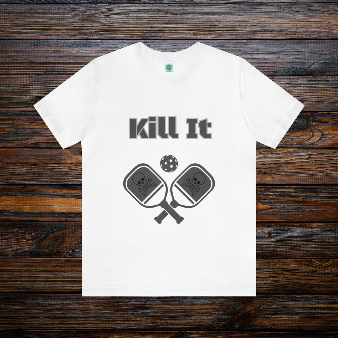 Pickleball Skull Crossbones, Pickleball Coach Shirt, Bold Paddle ...