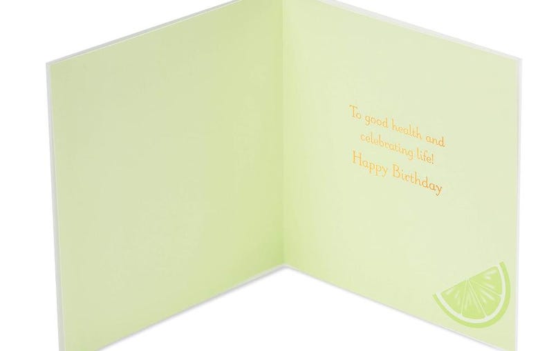Papyrus Birthday Card, to Good Health - Etsy