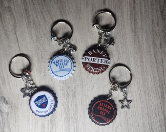 Bottle Cap Keychains - Etsy