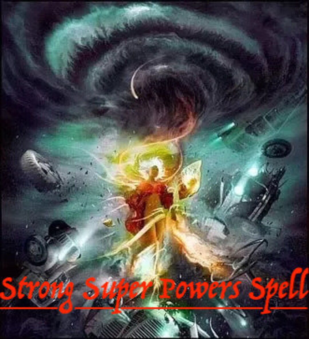 Strong Super Powers Ritual - Etsy