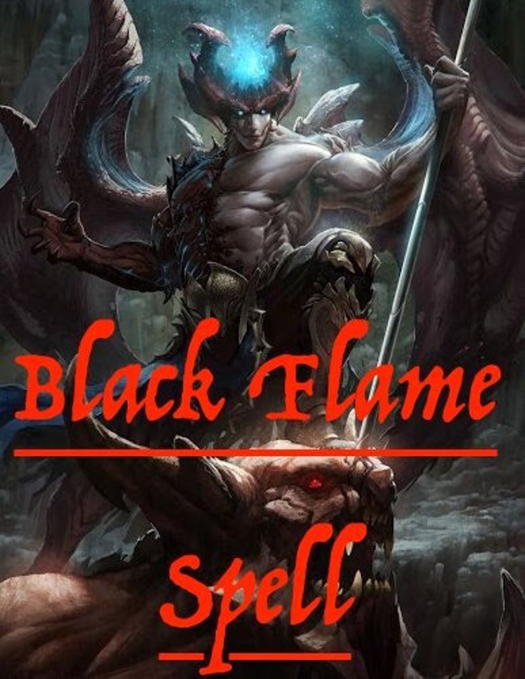 The Black Flame Pact With Azazel - Etsy