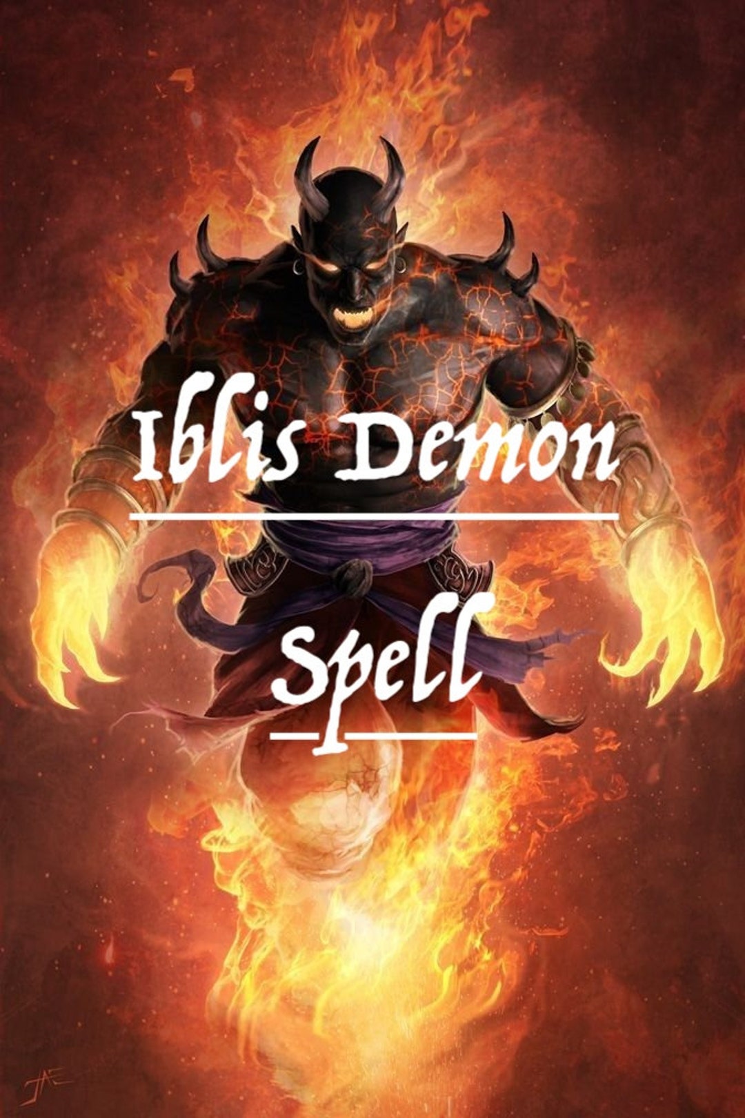 Iblis Demon Spell - Etsy