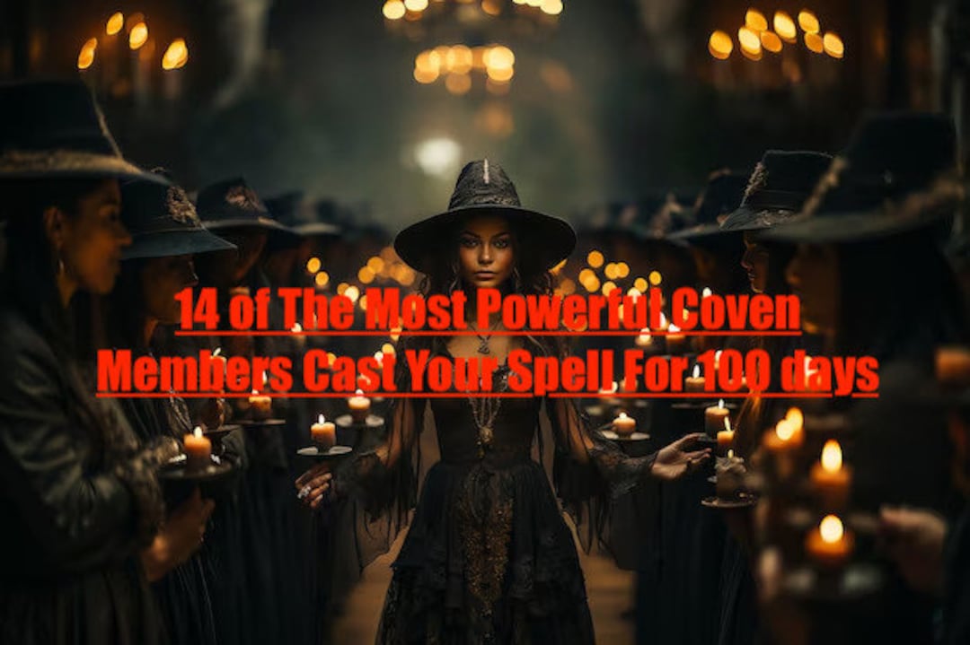 14 of the Most Powerful Coven Members Cast Your Spell for 100 Days - Etsy