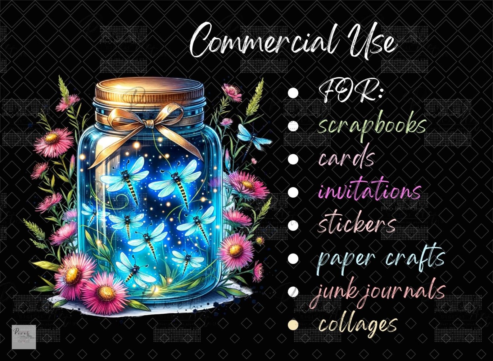 High Quality Glowing Fireflies in a Clear Glass Jar, Blue Fireflies in ...