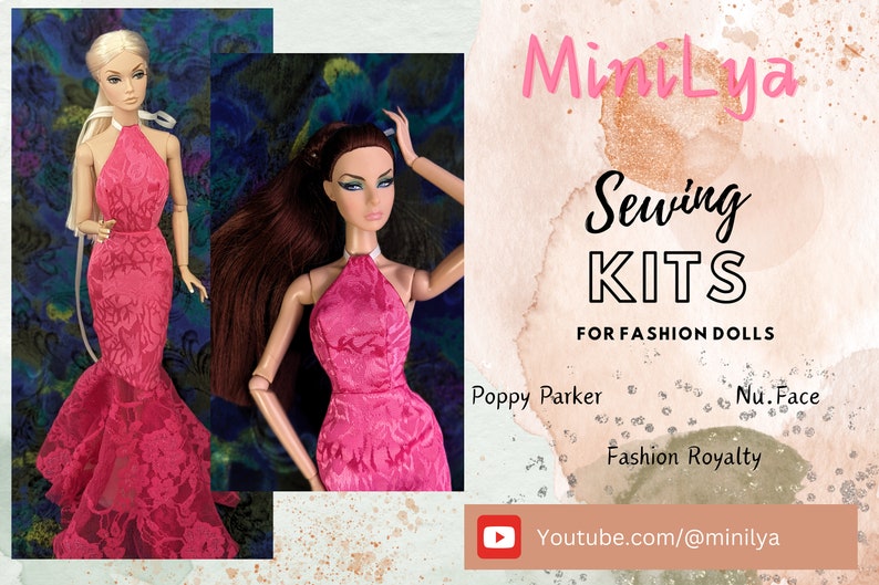 Fashion Royalty, Poppy Parker, Integrity Toys, Nu.face, Sewing Kits for ...