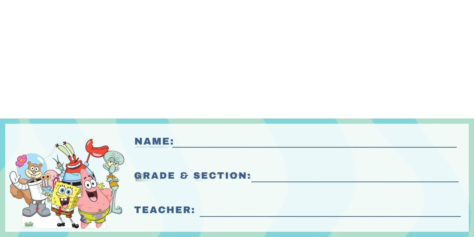 Cute Character Subject Labels | Canva Editable Template | Digital ...