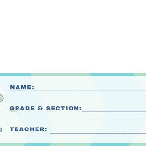 Cute Character Subject Labels | Canva Editable Template | Digital ...