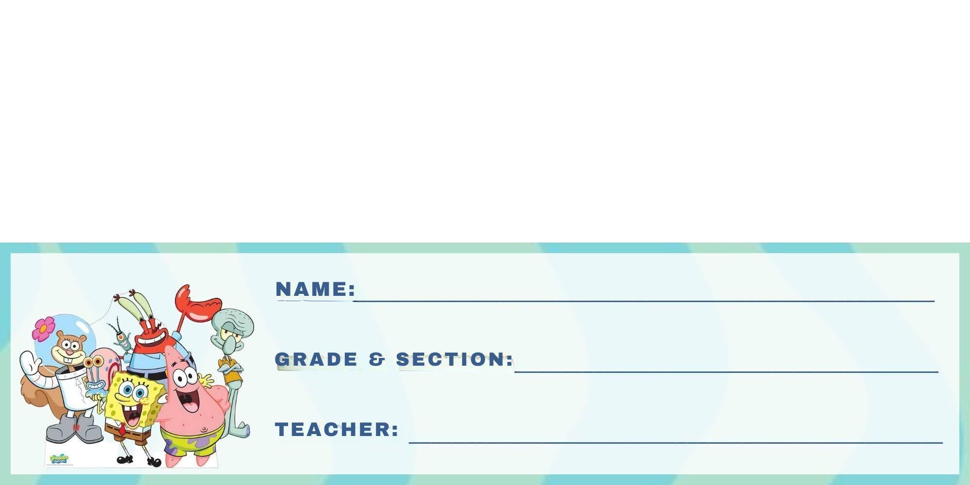 Cute Character Subject Labels | Canva Editable Template | Digital ...