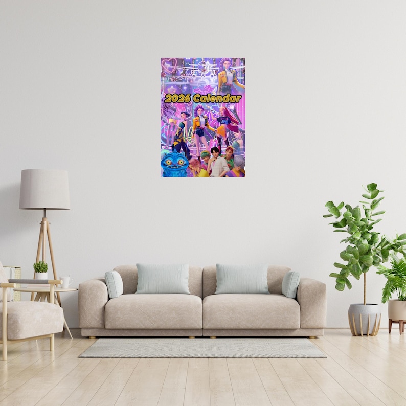 KDH 2026 Editable Calendar Canva Template | Drag and Drop Photo, Custom ...