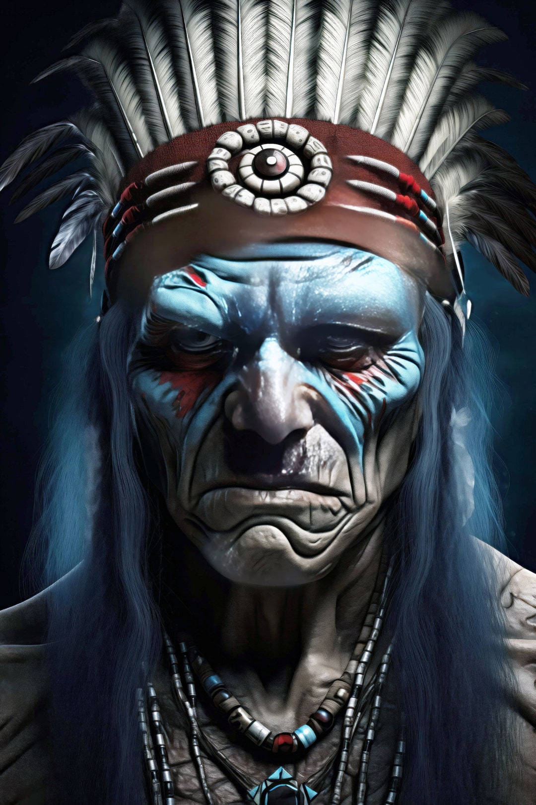 Native American Indians Digital Print - Etsy