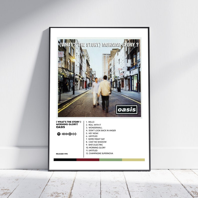 Oasis What's the Story Morning Glory Album Cover Print Poster ...