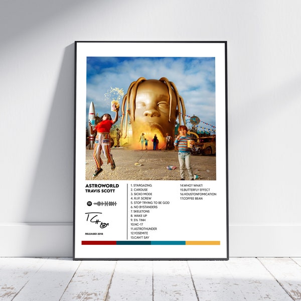 Travis Scott Astroworld Poster Print - Etsy