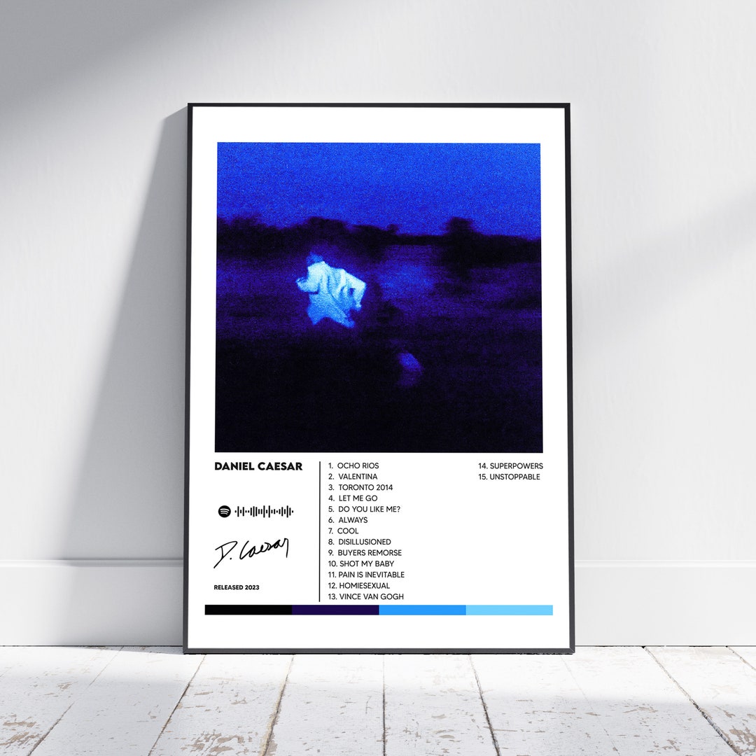 Daniel Caesar Album Poster / Album Cover Poster / Music Gift / Music ...