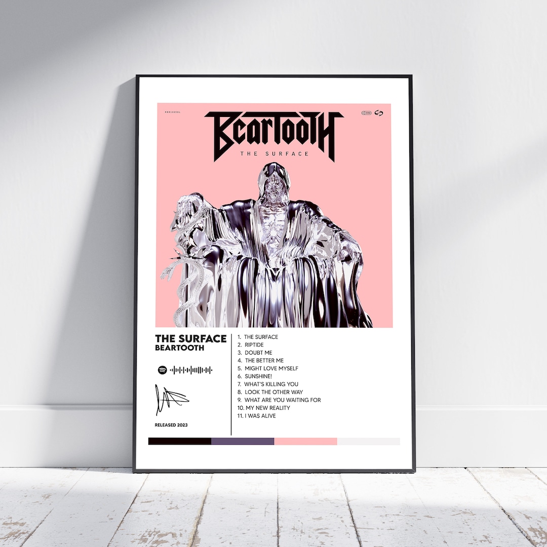 Beartooth the Surface Album Cover Print Poster Minimalist Album Cover ...