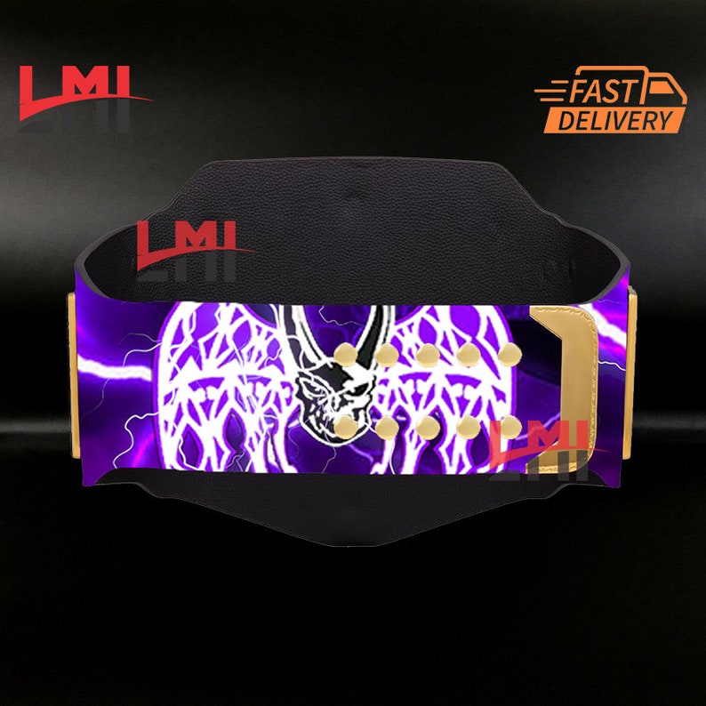 Custom Undertaker Championship Belt Universal Heavyweight Wrestling 2mm ...