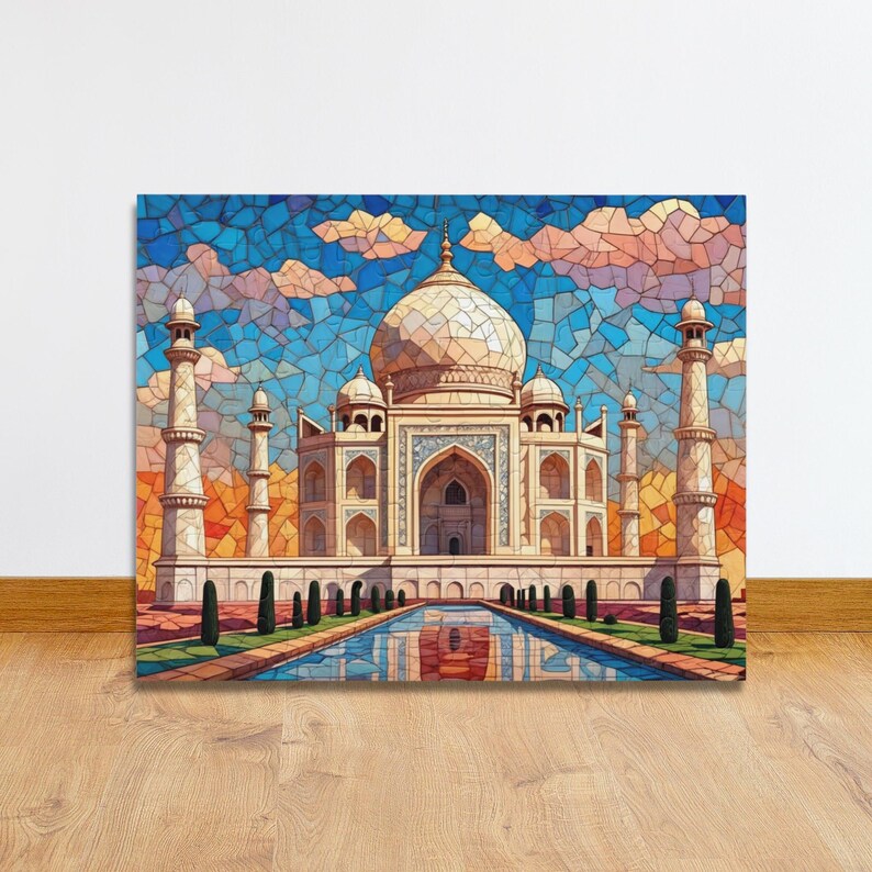 The Taj Mahal - India Puzzle, India Puzzle, World Wonder Puzzle, Travel ...