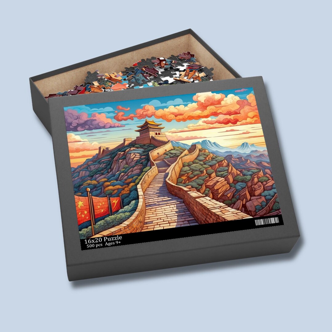 The Great Wall of China Puzzle, China Puzzle, World Wonder Puzzle ...