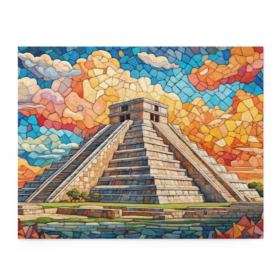 Chichen Itza Mexico Puzzle, Mexico Puzzle, World Wonder Puzzle, Travel ...