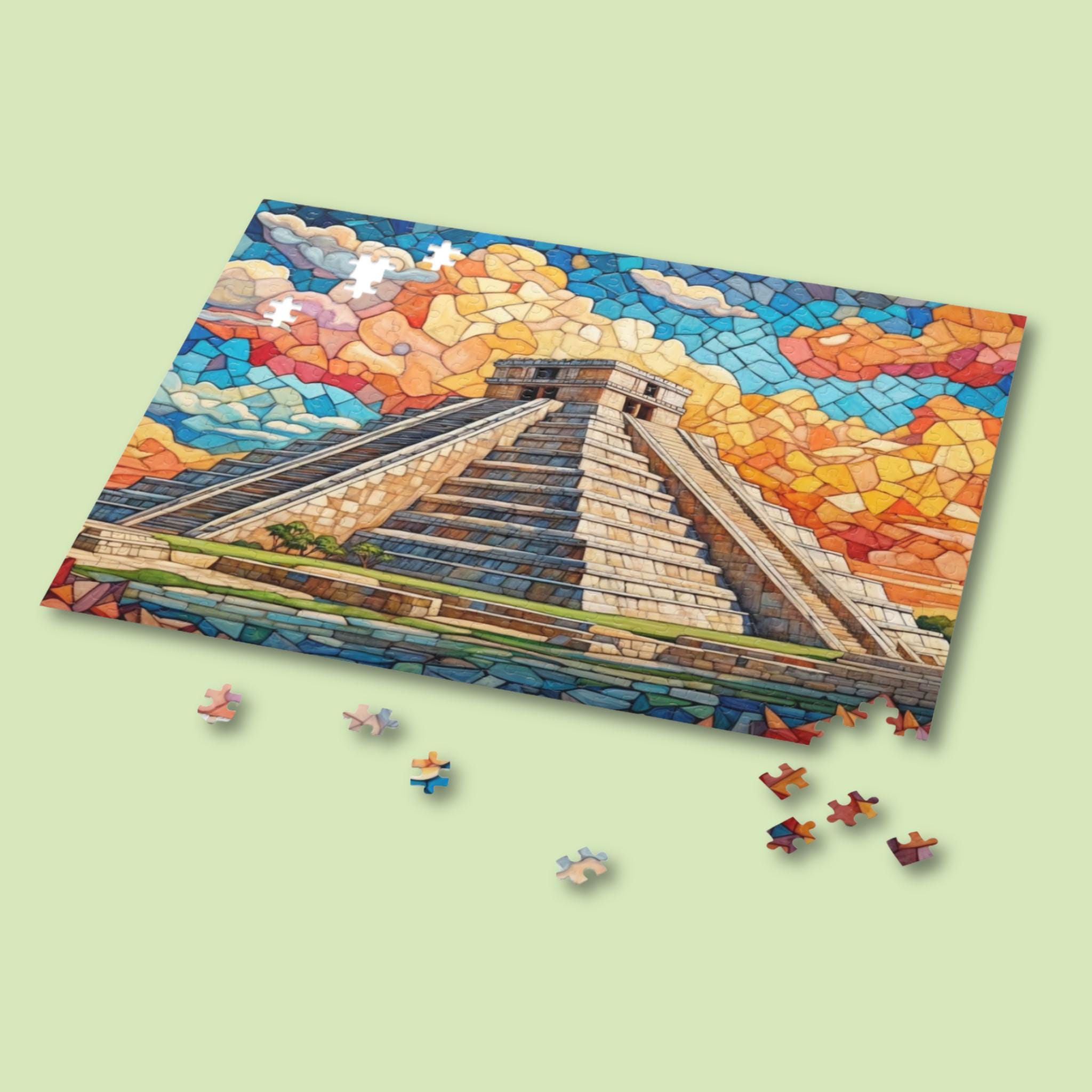 Chichen Itza - Mexico Puzzle, Mexico Puzzle, World Wonder Puzzle ...