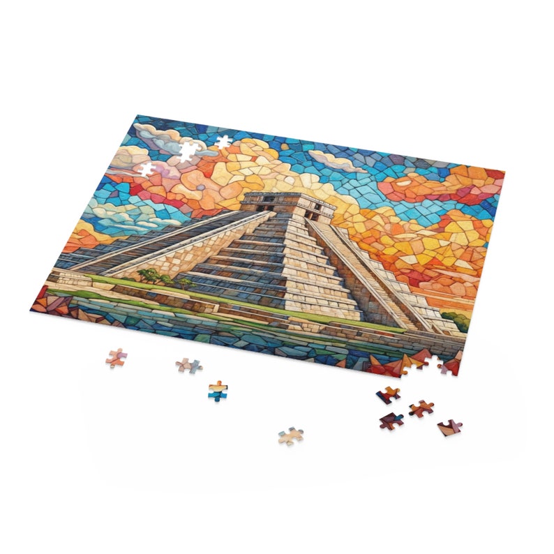 Chichen Itza Mexico Puzzle, Mexico Puzzle, World Wonder Puzzle, Travel ...