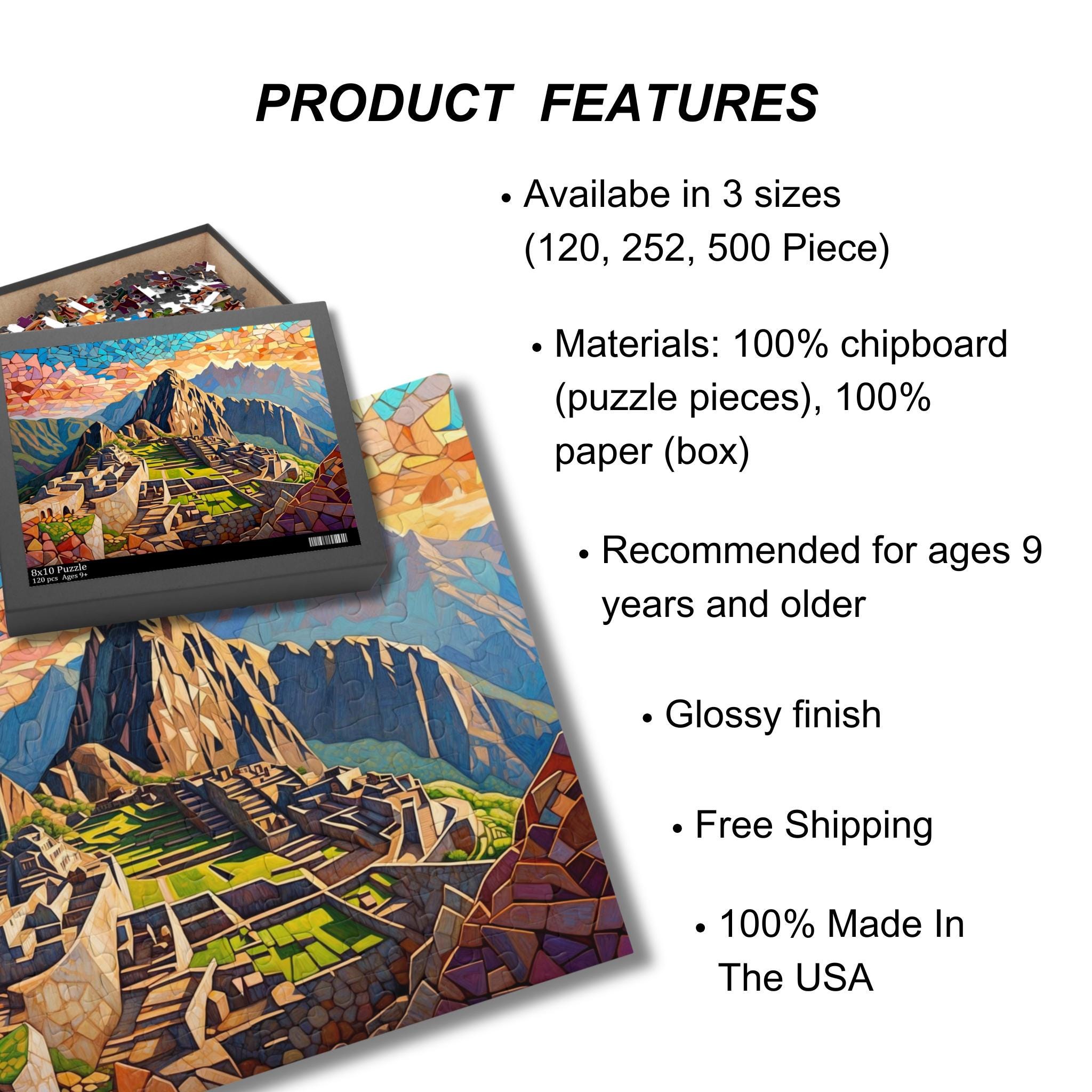 Machu Picchu Puzzle, Peru Puzzle, World Wonder Puzzle, Travel Puzzle ...