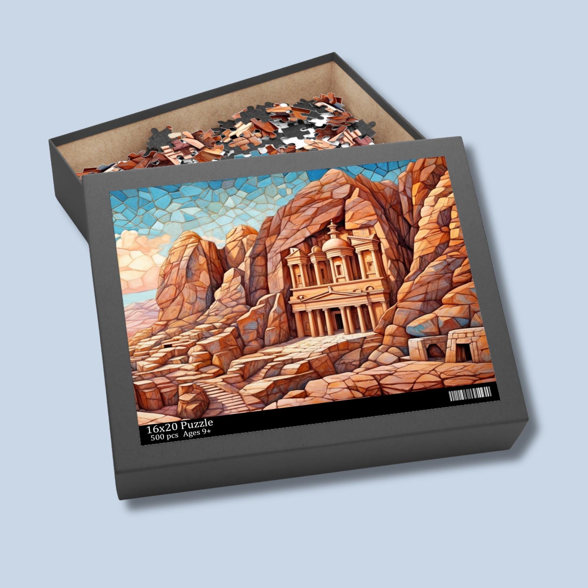 Petra - Jordan Puzzle, Jordan Puzzle, World Wonder Puzzle, Travel ...