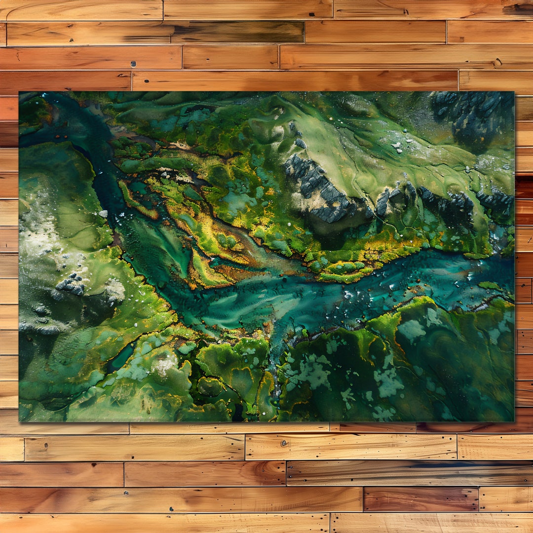 Green Mountains Area Rug - Etsy