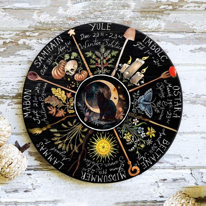 Wheel of the Year - Etsy
