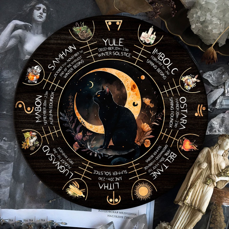 Wheel of the Year, Pagan Calendar, Waldorf Calendar, Witchcraft, Wicca ...